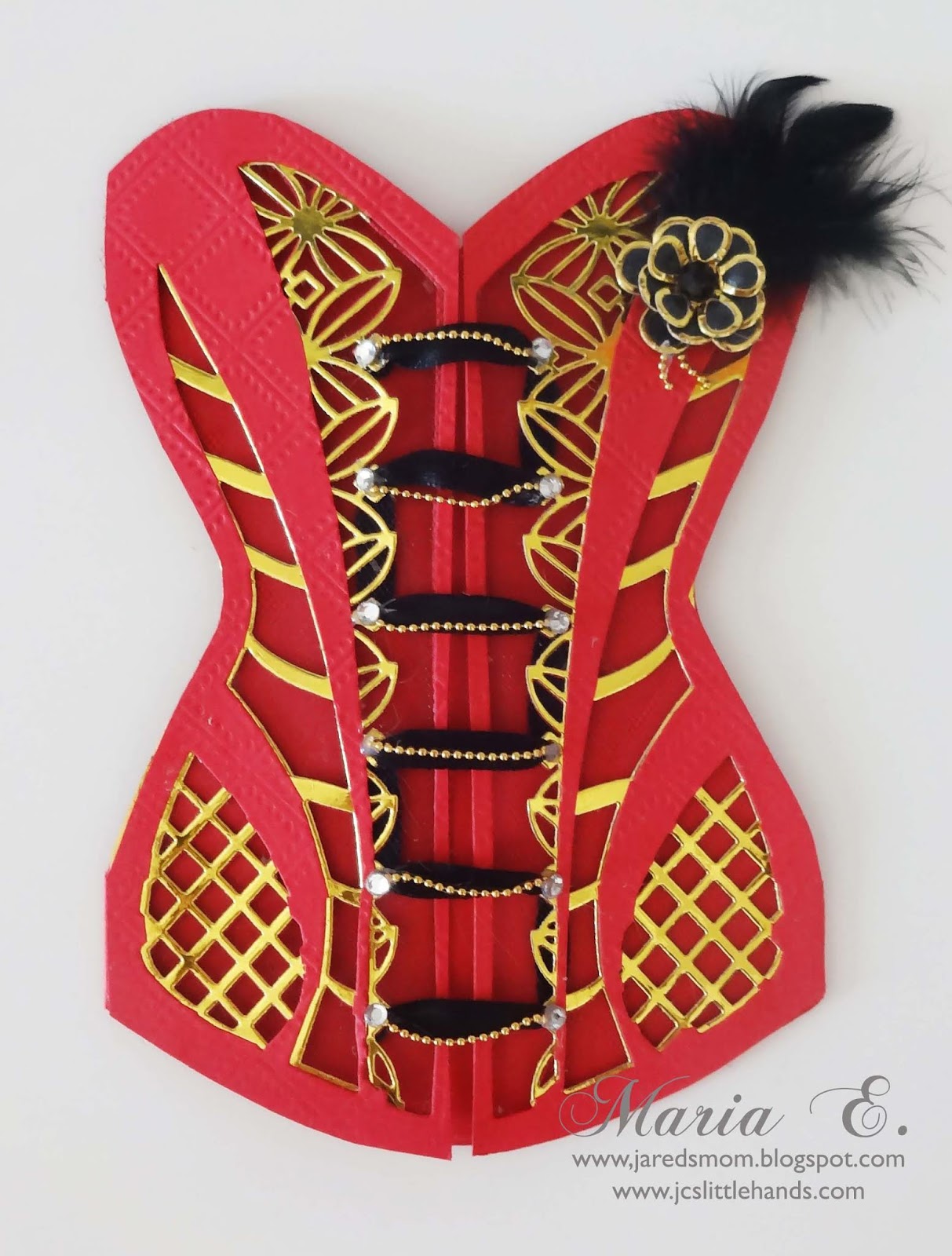 Jared's Mom: MARIA E. DESIGNS - CORSET I : Projects