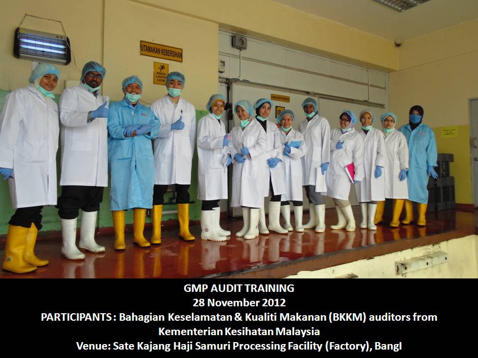 prabhu the trainer: GMP Audit Training for Bahagian Keselamatan ...