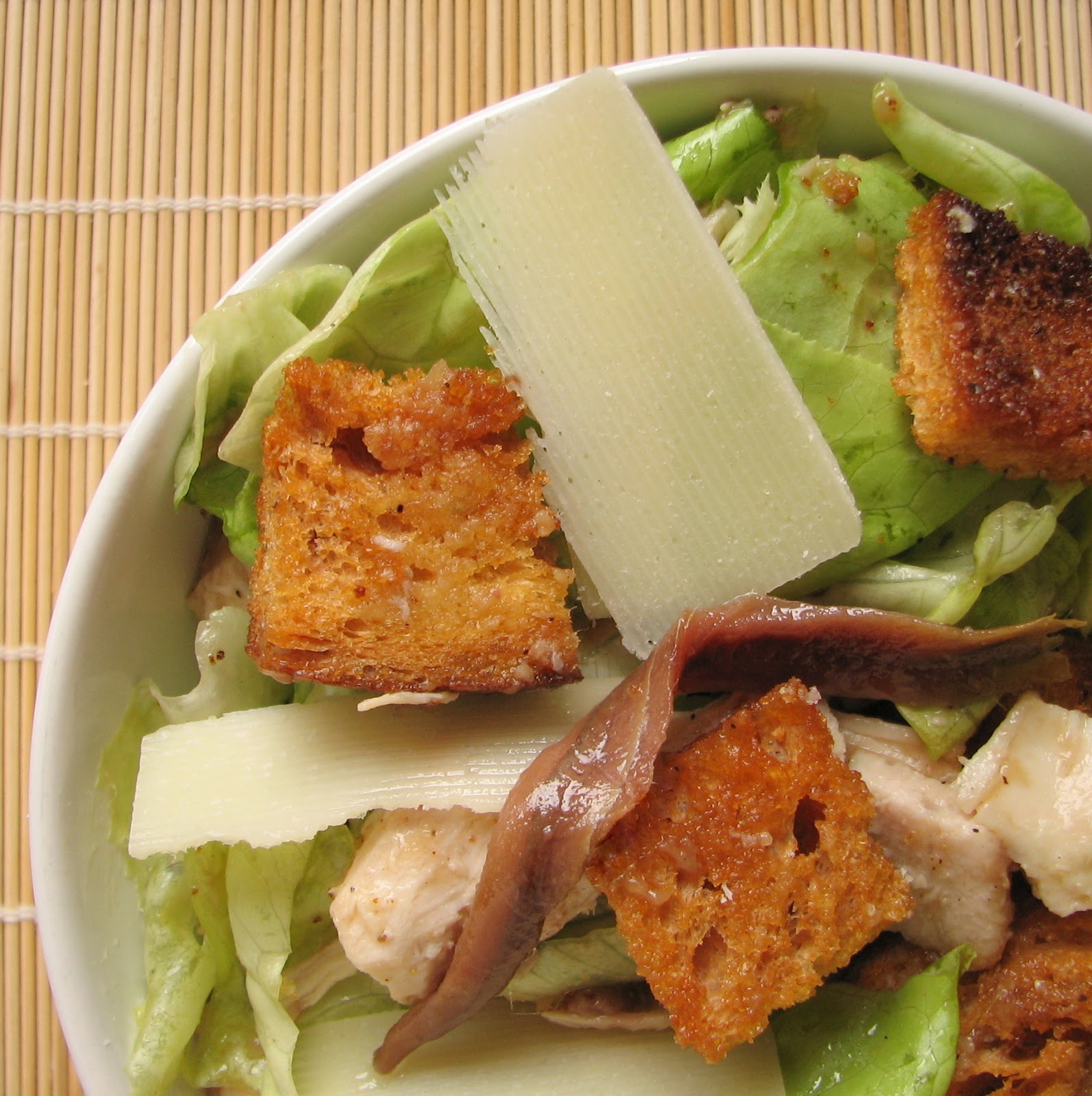 caiet cu retete: Salata Caesar cu pui