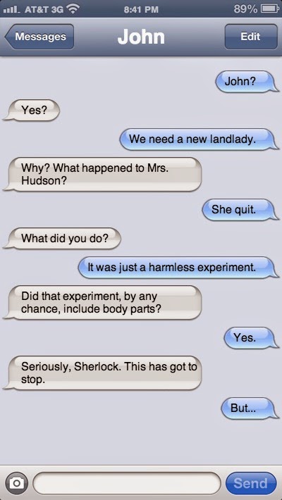 The Vortex of Deduction: Fandom Texts: Sherlock Edition