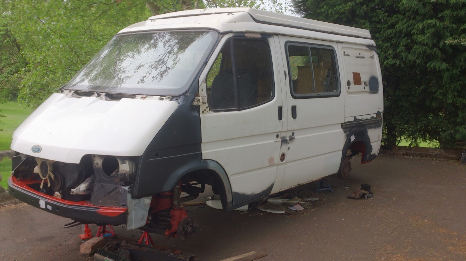 Ford Frisky Diaries: Van Restoration