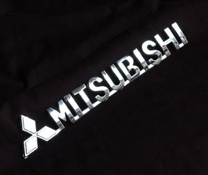 ND CAR PART & ACCESSORY: New 3D MITSUBISHI Emblem Badge Logo-CHROME