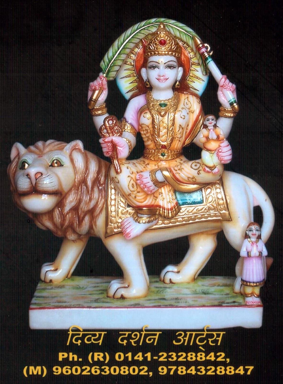 Jain Marble Moortis: MATA SRI AMBIKA DEVI