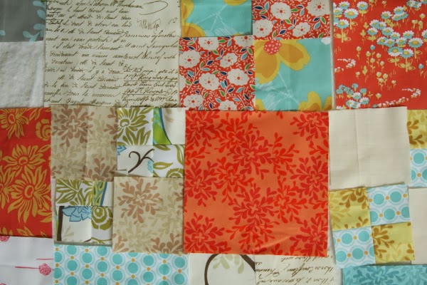 Splish Splash Stash: penny patch 3 block variation: process, musings ...