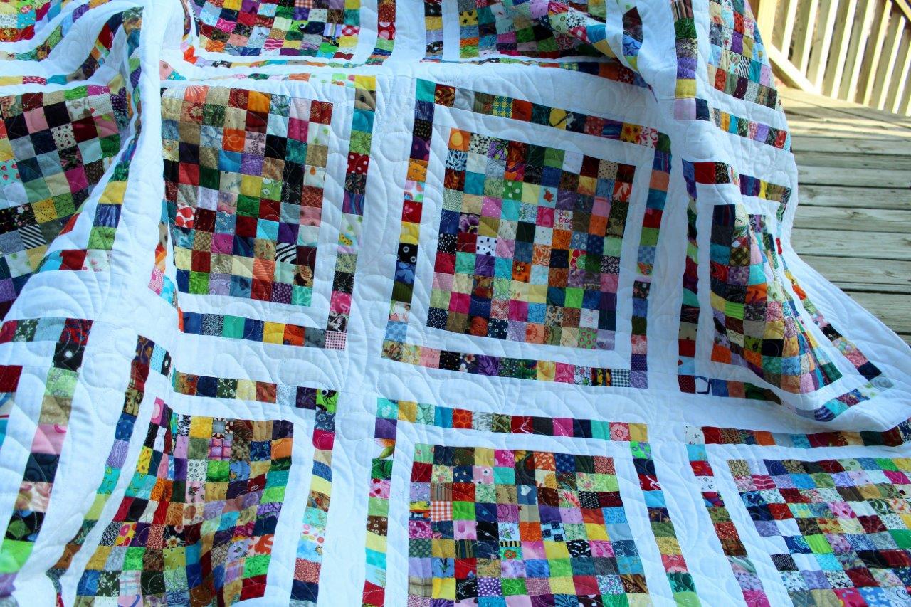 Sarah Lynn's Quilting: Customer's 100-Patch Quilt