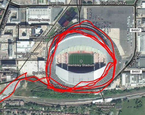 Go Feet: Running London: Wembley Stadium