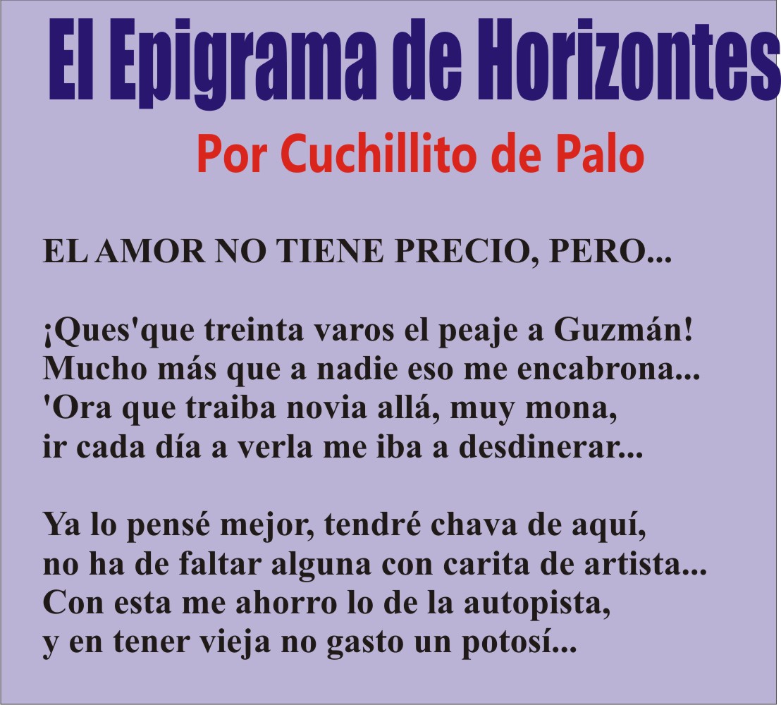 Semanario Horizontes: Epigrama