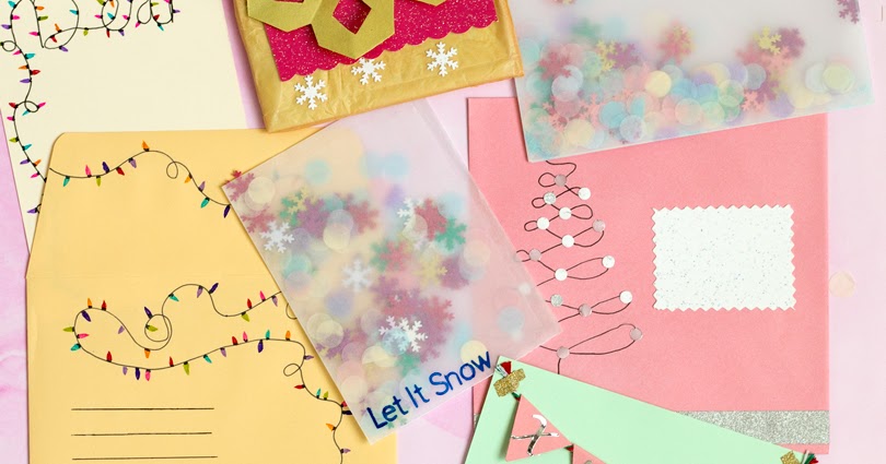 Festive Happy Mail Ideas - Little White Socks