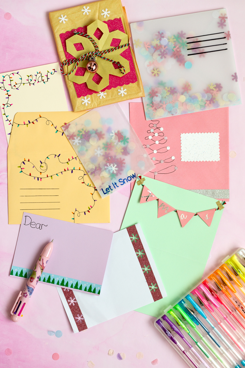 Festive Happy Mail Ideas - Little White Socks