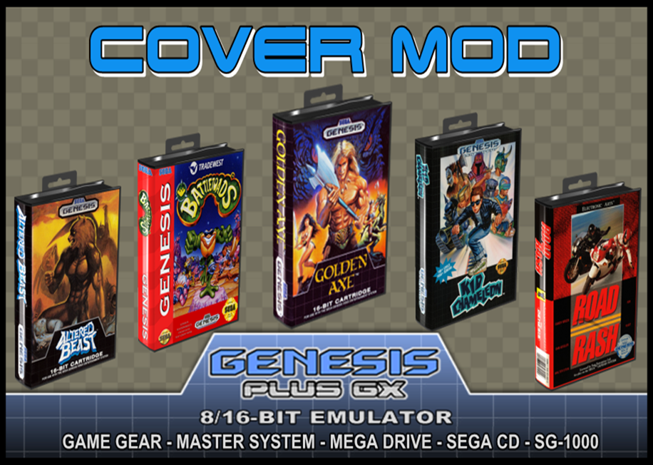 Wii Mod Brasil: Emulador GENPLUS GX Cover Mod - Com capas 3D