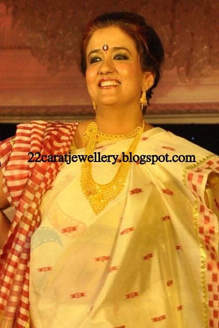 Gold Bridal Plain Long Chains - Jewellery Designs