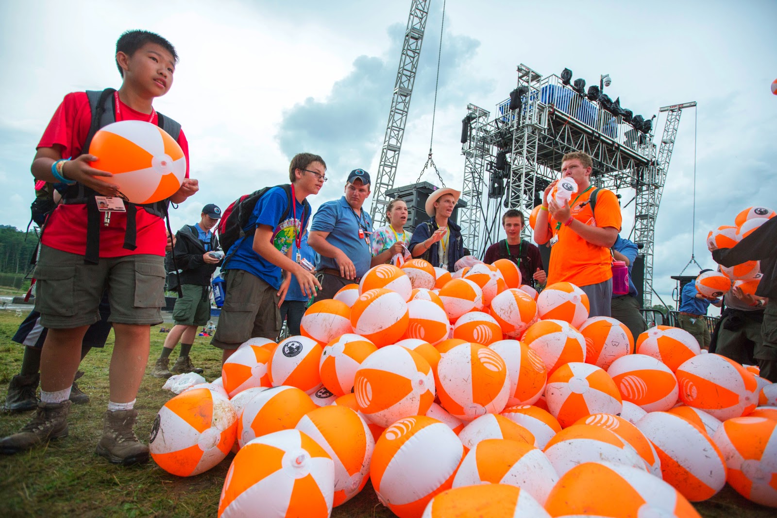 NOEM: Jamboree Day 10: Fireworks, Mud, and Beach balls