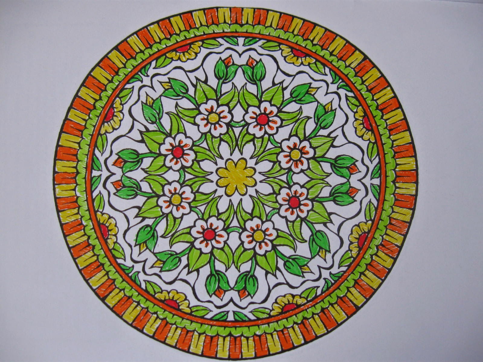 The Summerhouse by the sea: Spring Mandala's