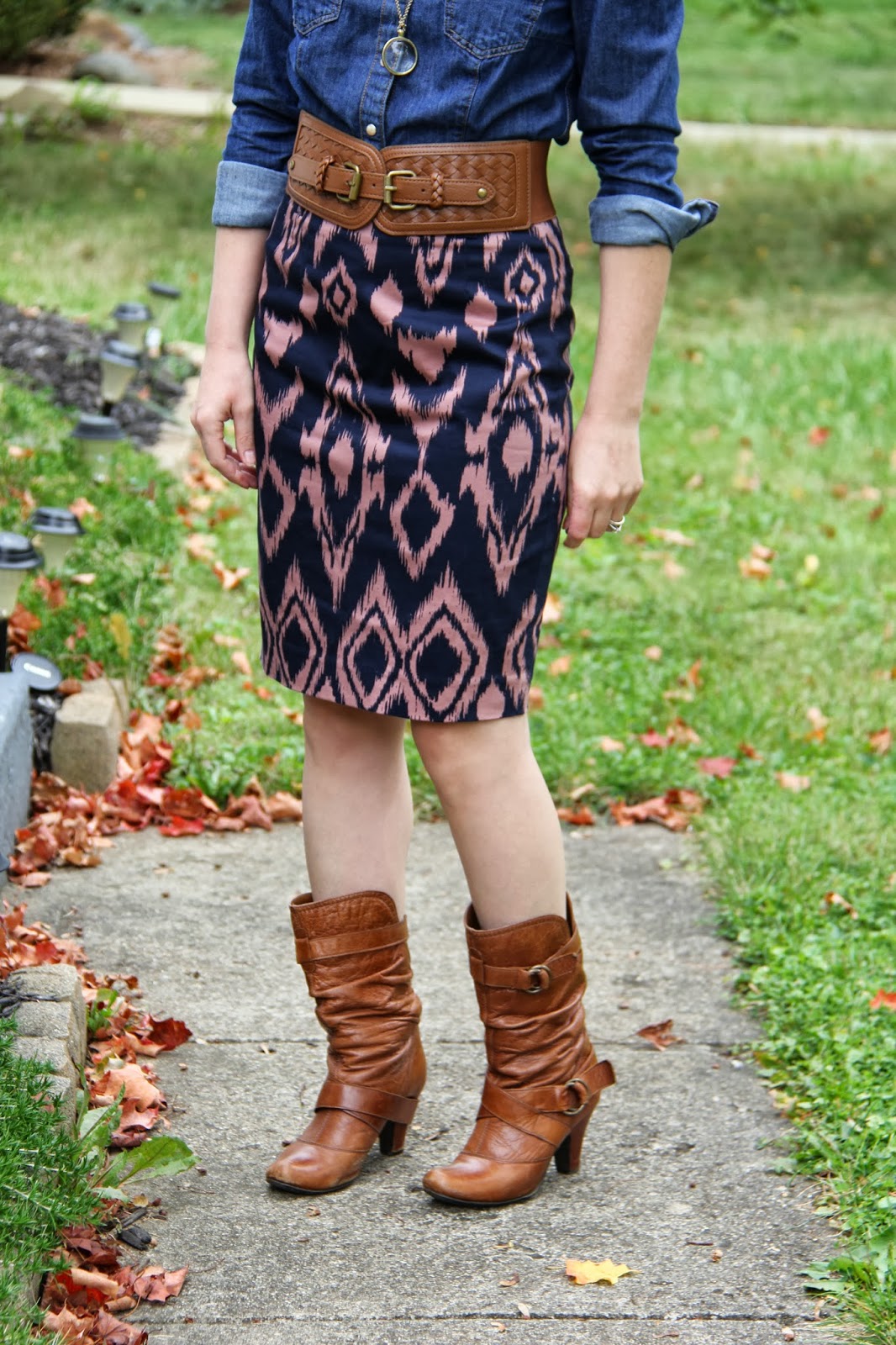 Thrift and Shout: Cute Outfit of the Day: I Heart Ikat