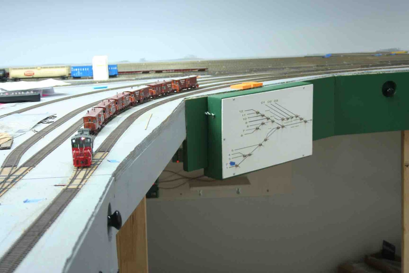 Southern Pacific Cascade Line: CABOOSE TRACK ACTIVATED