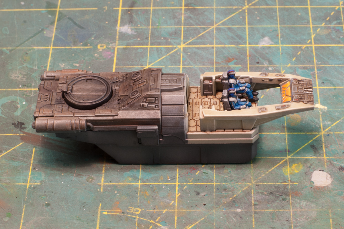 ekko base: Revell U-Wing, Part 1: Cockpit