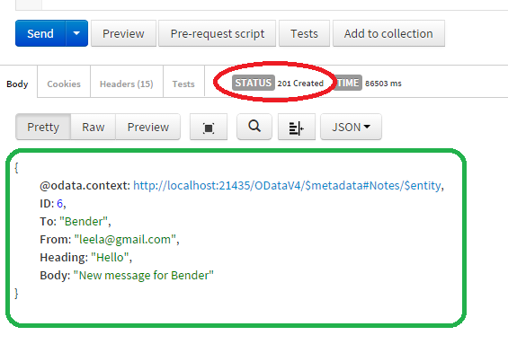The Aspnet Mvc Club How To Send An Post Request To A Restful Odatacontroller Web Api