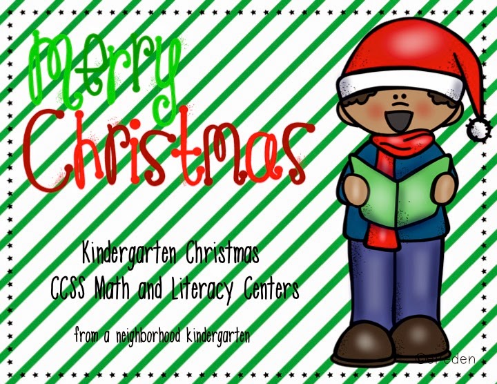 A Neighborhood Kindergarten : More Christmas Center Fun