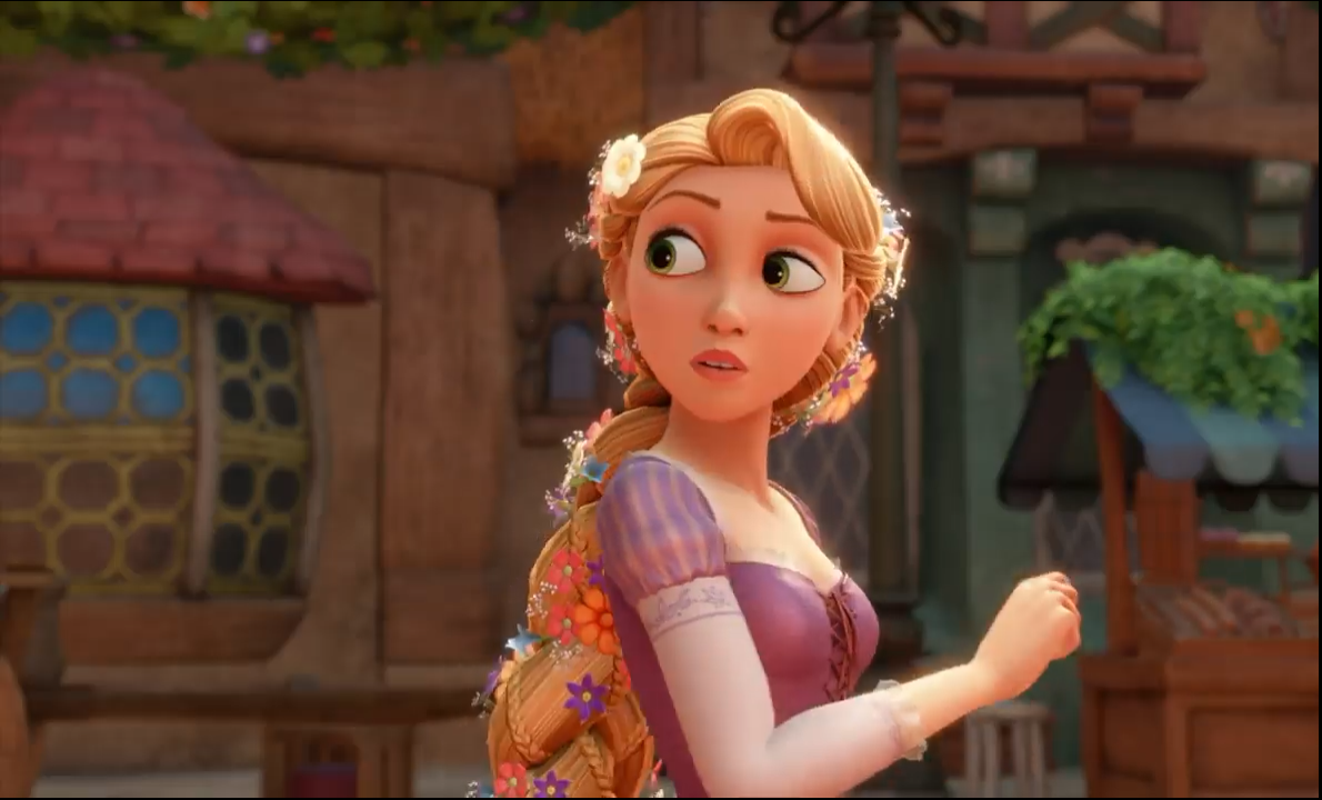 Rapunzel Braid Scene