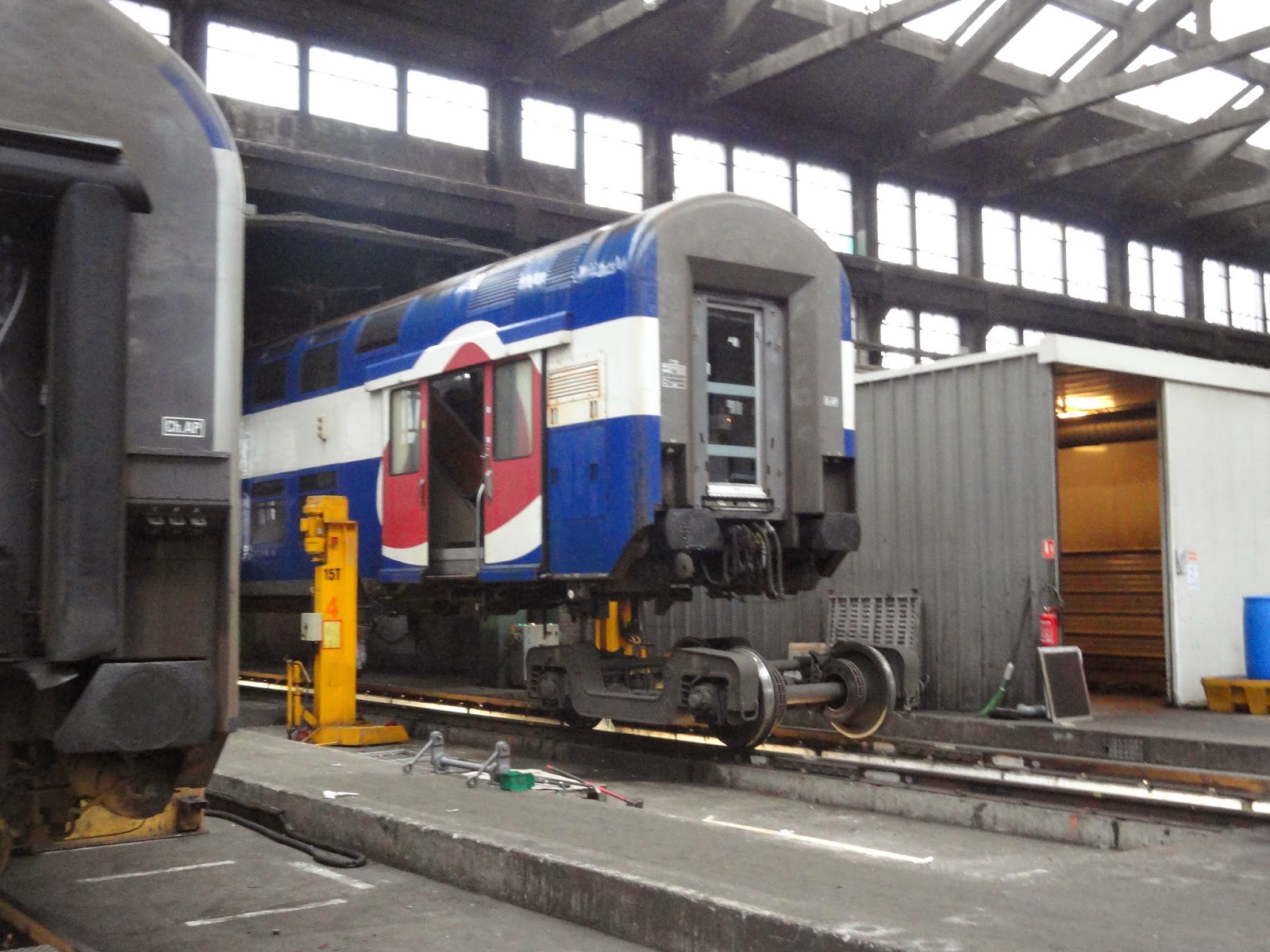 Visite du technicentre de Montrouge