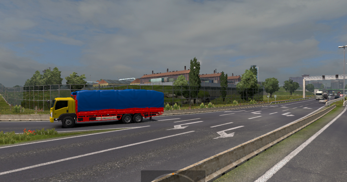 Traffic Mod ETS2 isuzu giga