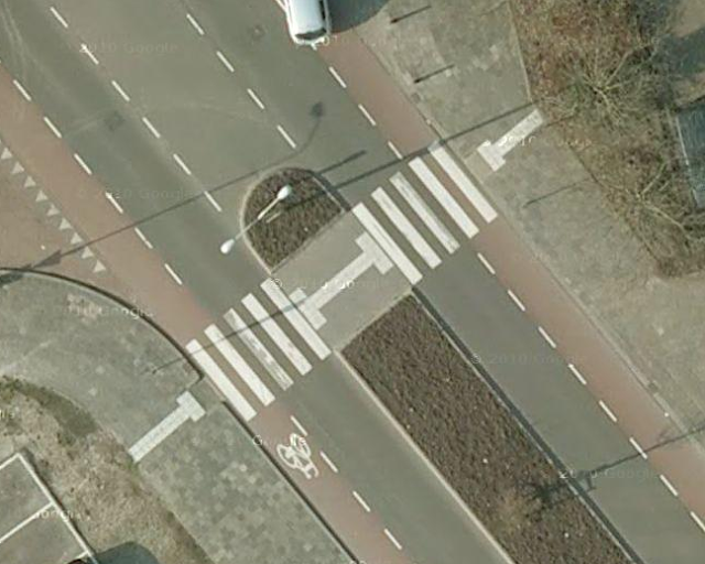 A view from the cycle path: Safe cycle priority road crossings