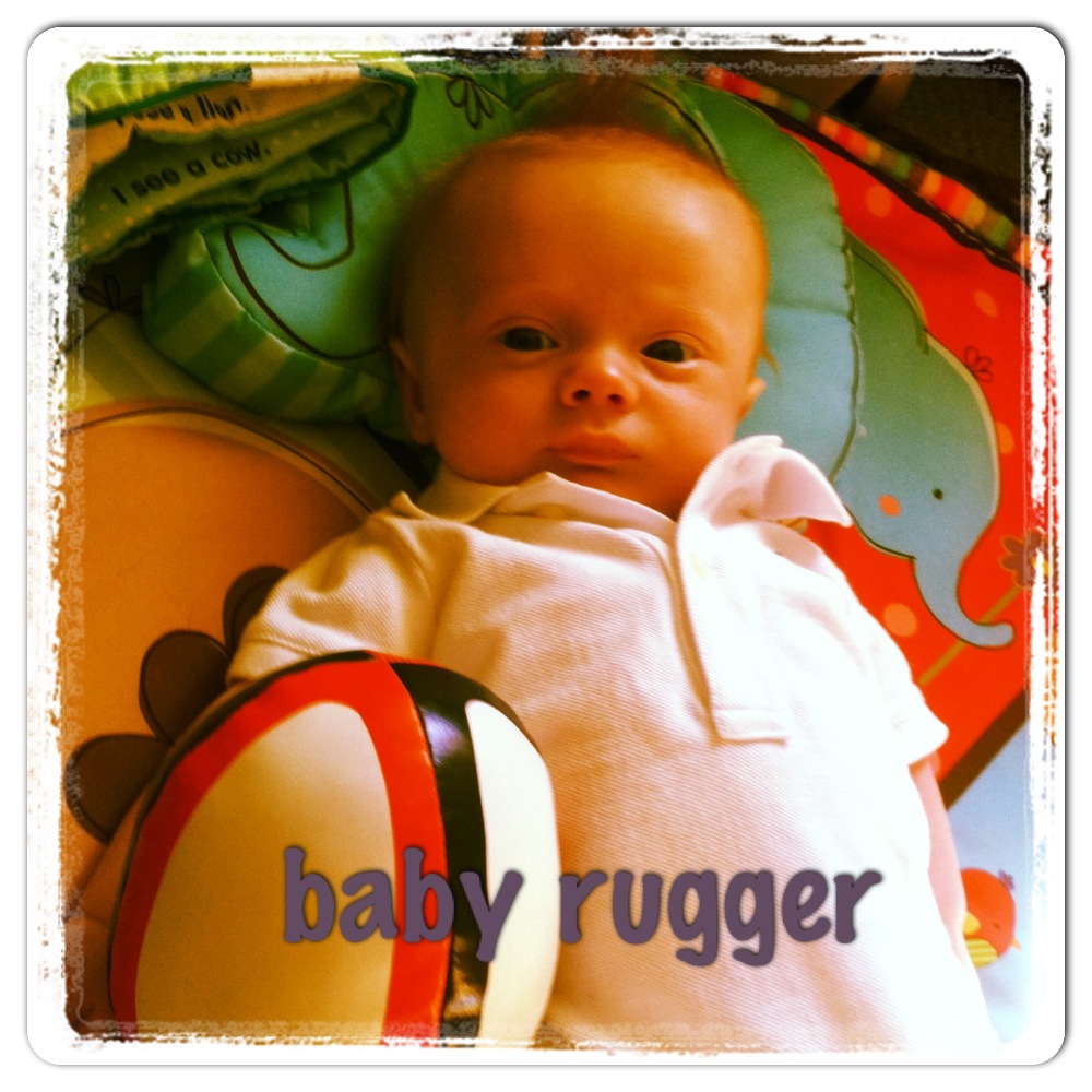 Baby With a Red Mohawk: Mommy Discovers Instagram & I Get a New Friend
