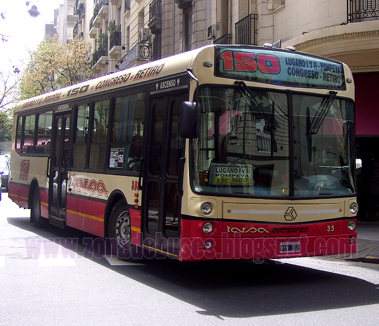 Colectibus - Zona de Buses: LINEA 150