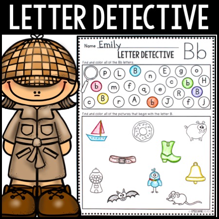 Emily Jane Creates: LETTER DETECTIVE