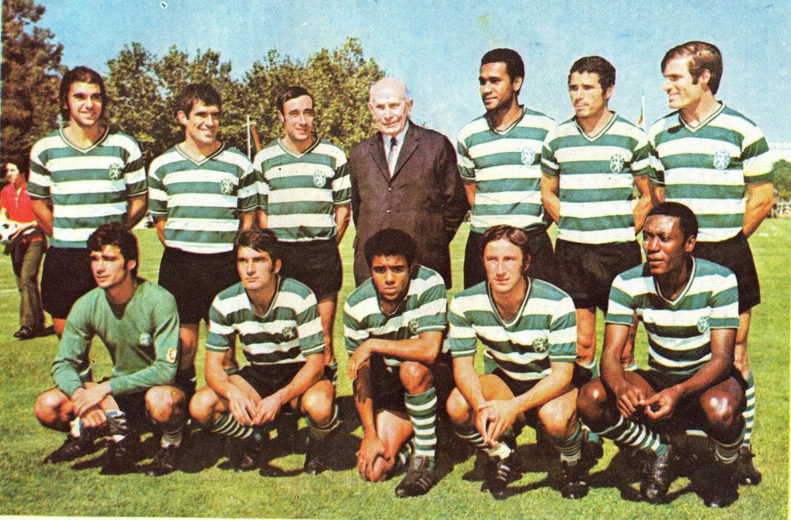 MUNDO DO SPORTING: EQUIPA DO SPORTING ÉPOCA 1970-1971