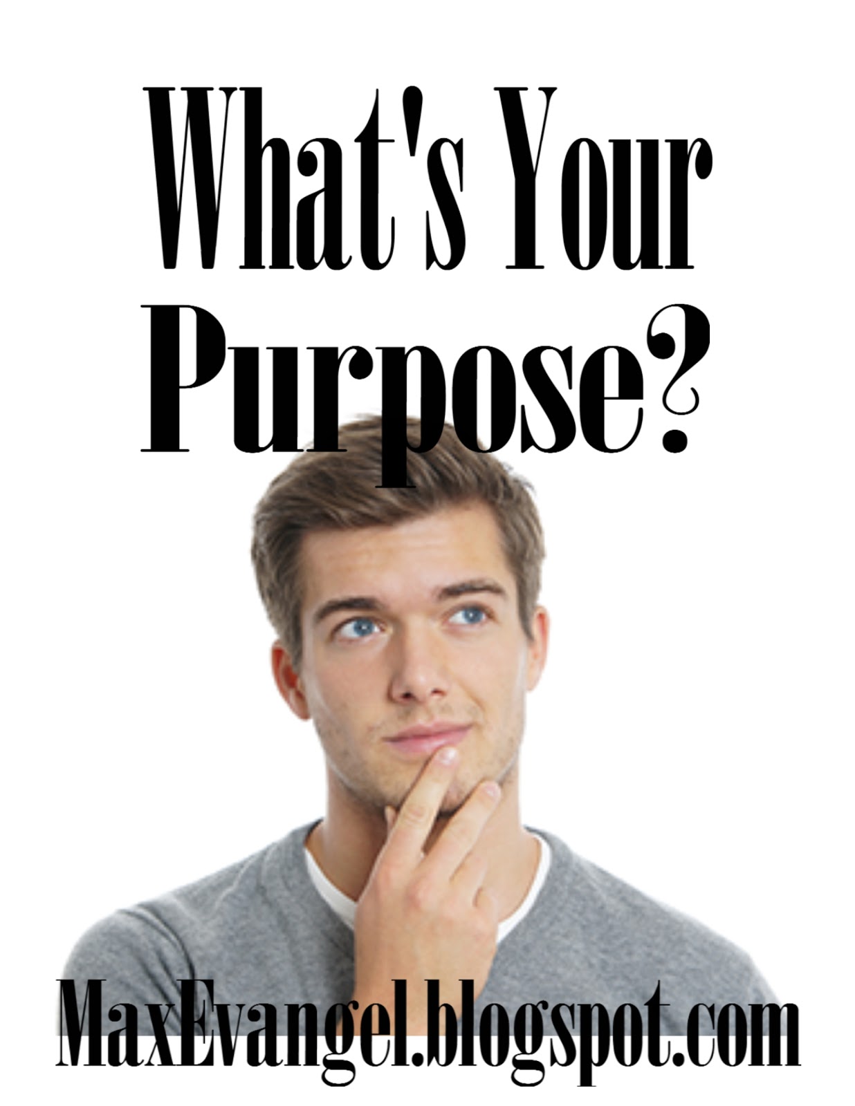 MaxEvangel: What's Your Purpose?