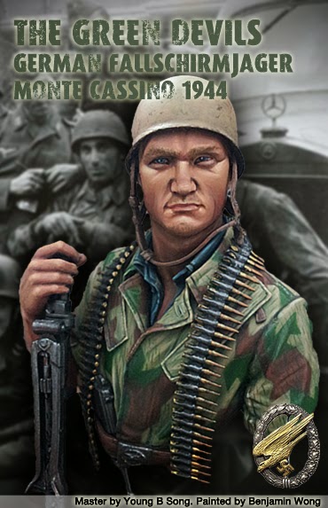 Rompy's Rendering on Resin: The Green Devils, German Fallschirmjäger ...