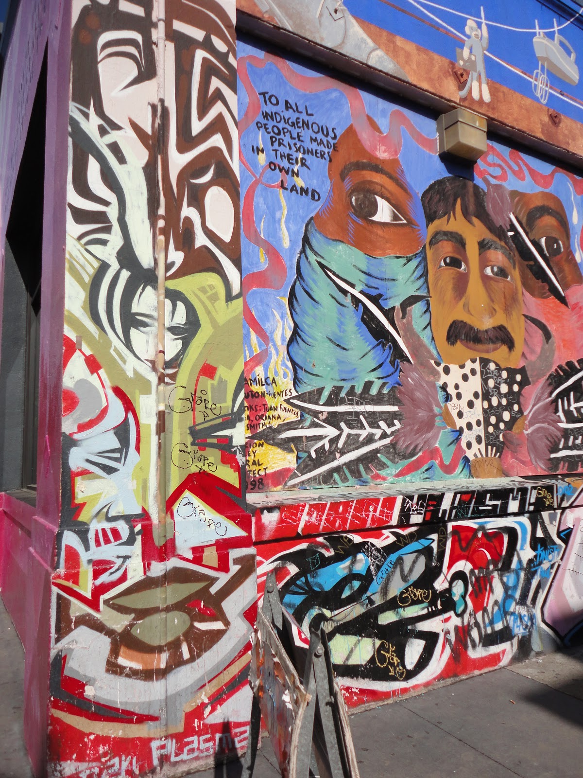 through the looking glass: Mission Street Art