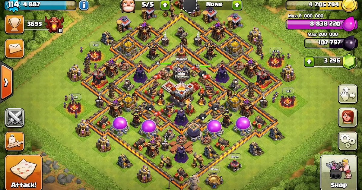 Top Gaming Tips: Clash of Clans Level 11 Town Hall Defence Stratergy