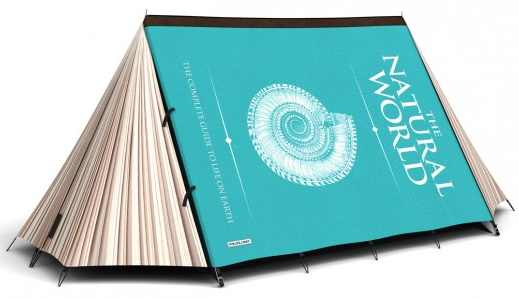 transpress nz: tent that looks like a book