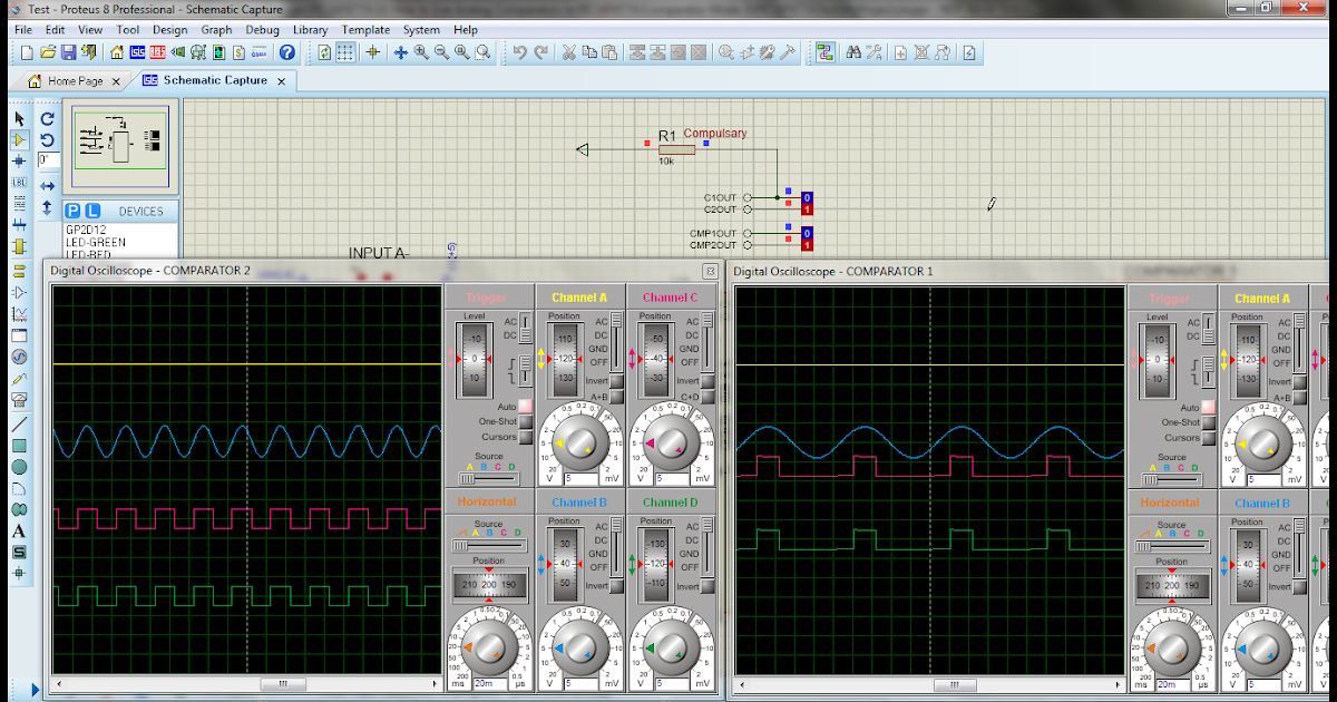 How to Use Analog Comparators in PIC16F877A (Mode-3)