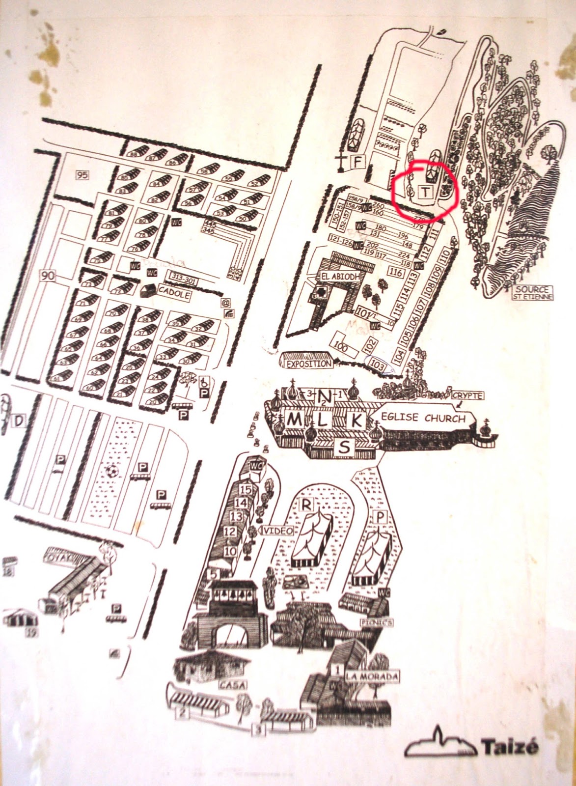 Cormatin, near Taizé & Cluny in South Burgundy: August 2015