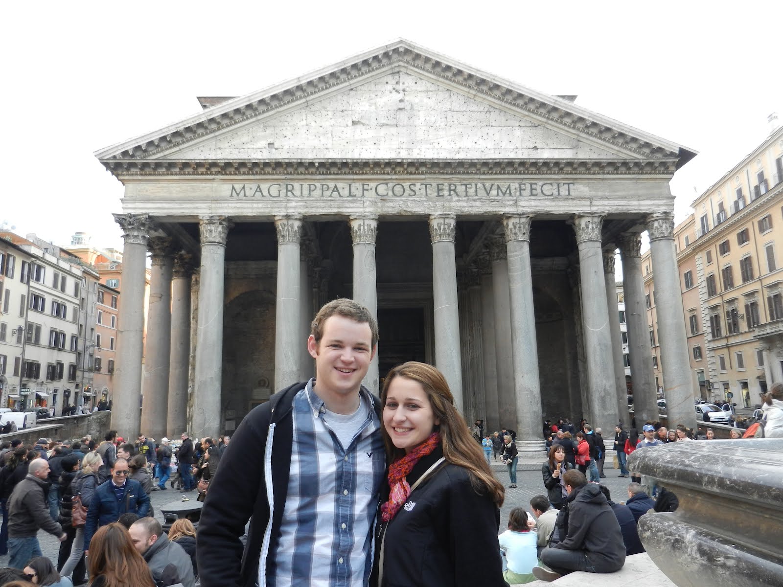 Kelly in Rome