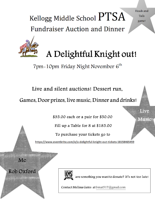 Shoreline Area News: PTSA fundraiser for Kellogg Middle School programs