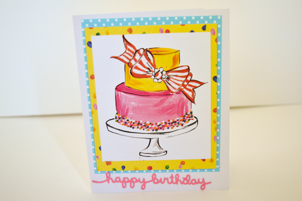 Jubilee Crafts: Happy Birthday Cake Cards