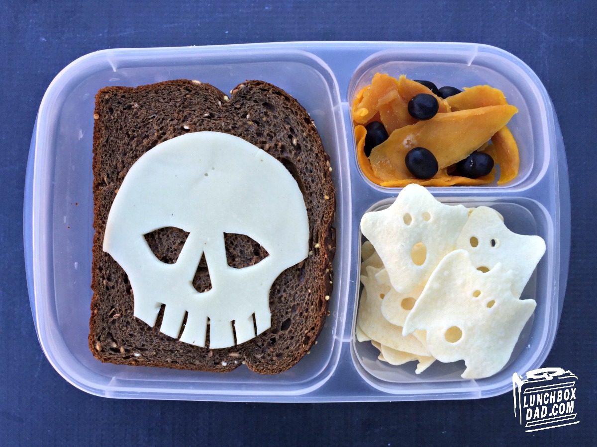 Lunchbox Dad: Skeleton Sandwich Lunch With Video Tutorial