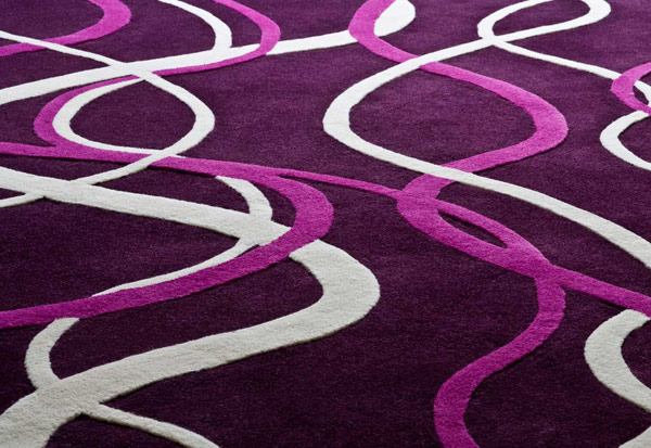 Freshhome: Vibrant contemporary rugs by Sonya Winner