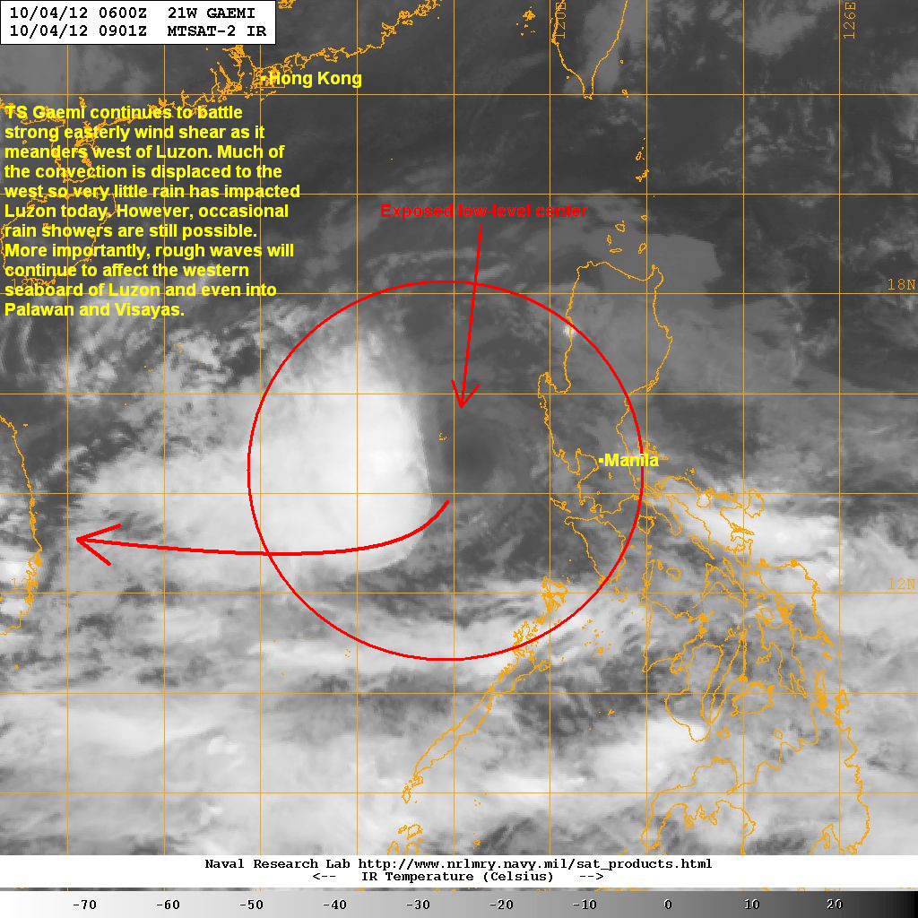SA GITNA NG BAGYO: Tropical Storm Gaemi (Marce) Update #5 (w/ Video)