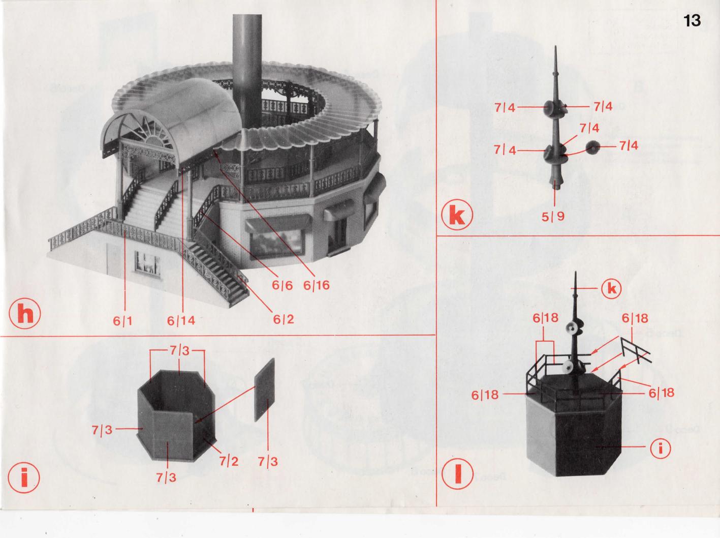 Mini-Manèges: Notice Tour Panoramique Faller B-325