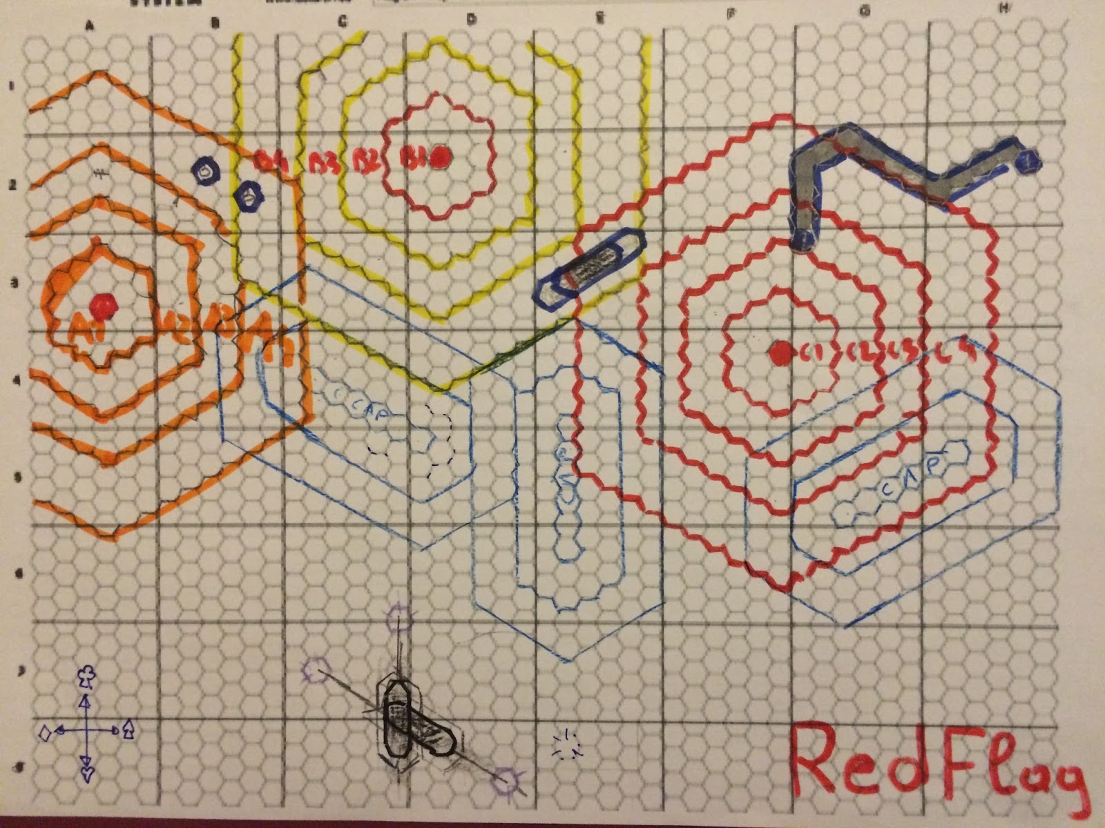 Exercice Red Flag Board Game: The Game Board itself - Part 1 - The Main ...