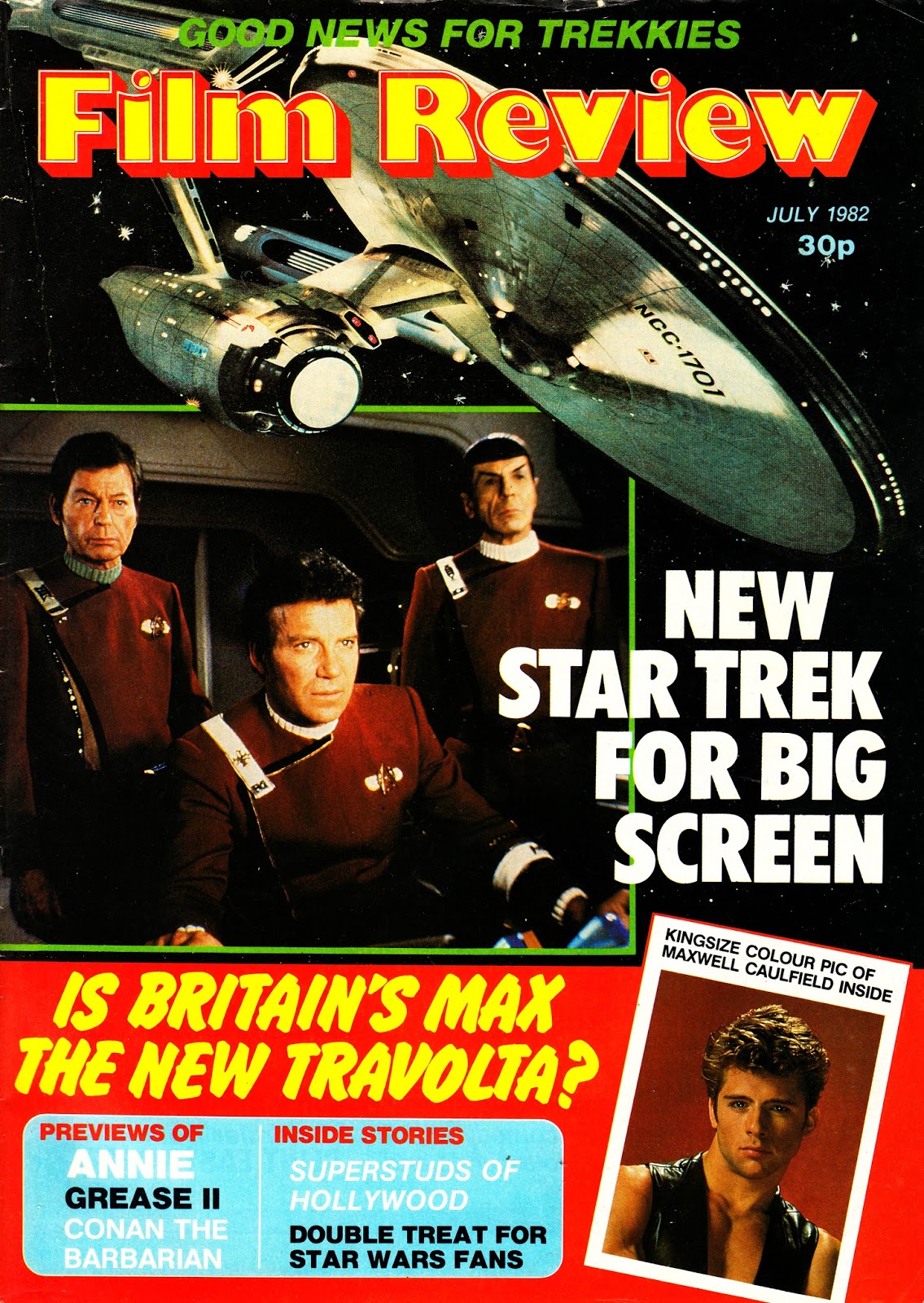 STARLOGGED - GEEK MEDIA AGAIN: 1982: STAR TREK II: THE WRATH OF KAHN in ...
