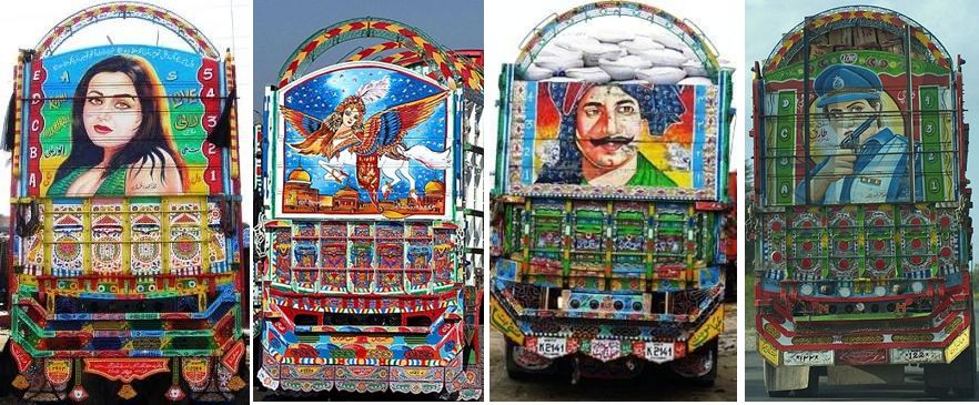 Truck Art – the ever rolling indigenous folk art ~ Jaho Jalal