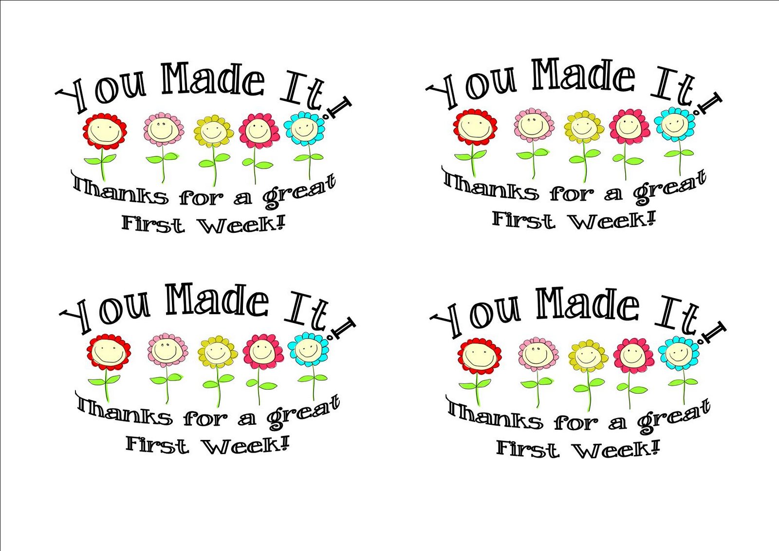 The Loony (Cor)Bin: Thankful for a Good Week!