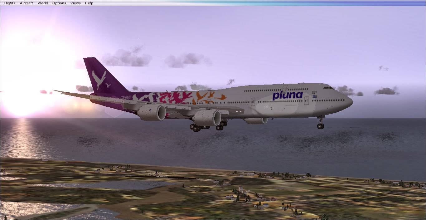 BOEING 747-8 FsX PLUNA - AEROCLUBE VIRTUAL