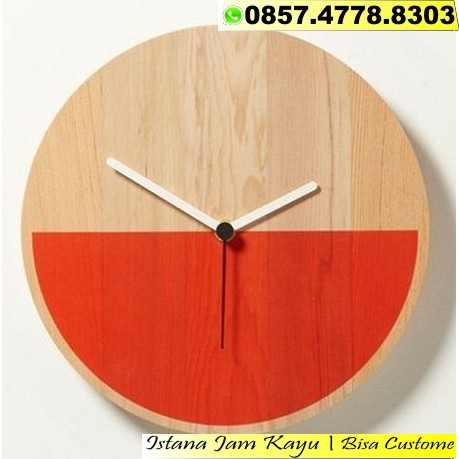 Jam Dinding Kayu Unik, Jam Dinding Kayu Custom, Jam Dinding Kayu Murah ...